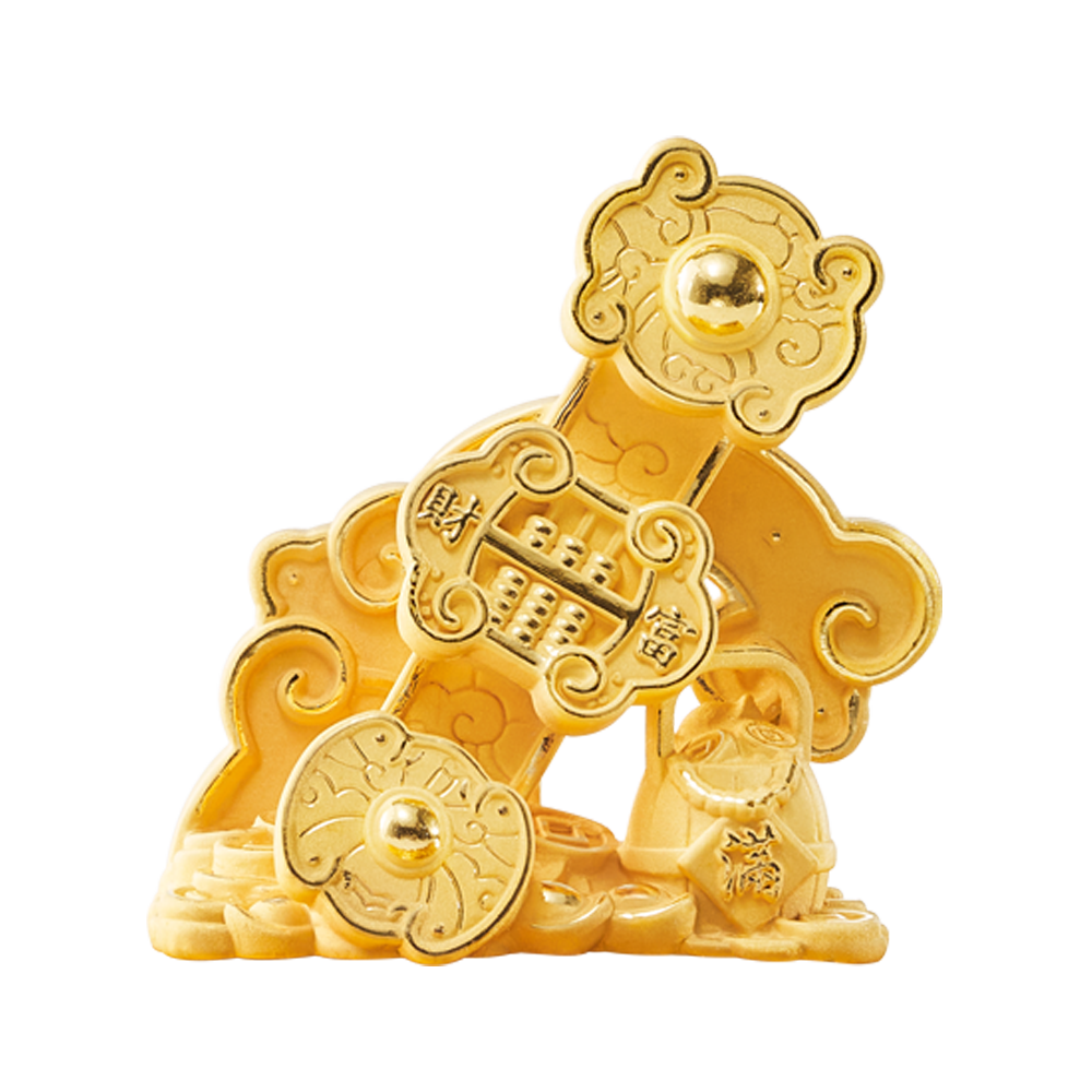 Golden Ruyi Abacus – Gold Art