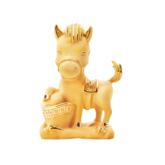 Golden Prosperity Horse – Gold Art